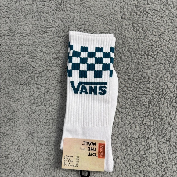 Vans | Underwear & Socks | Vans Checkered Drop V Crew Socks Mens Womens ...